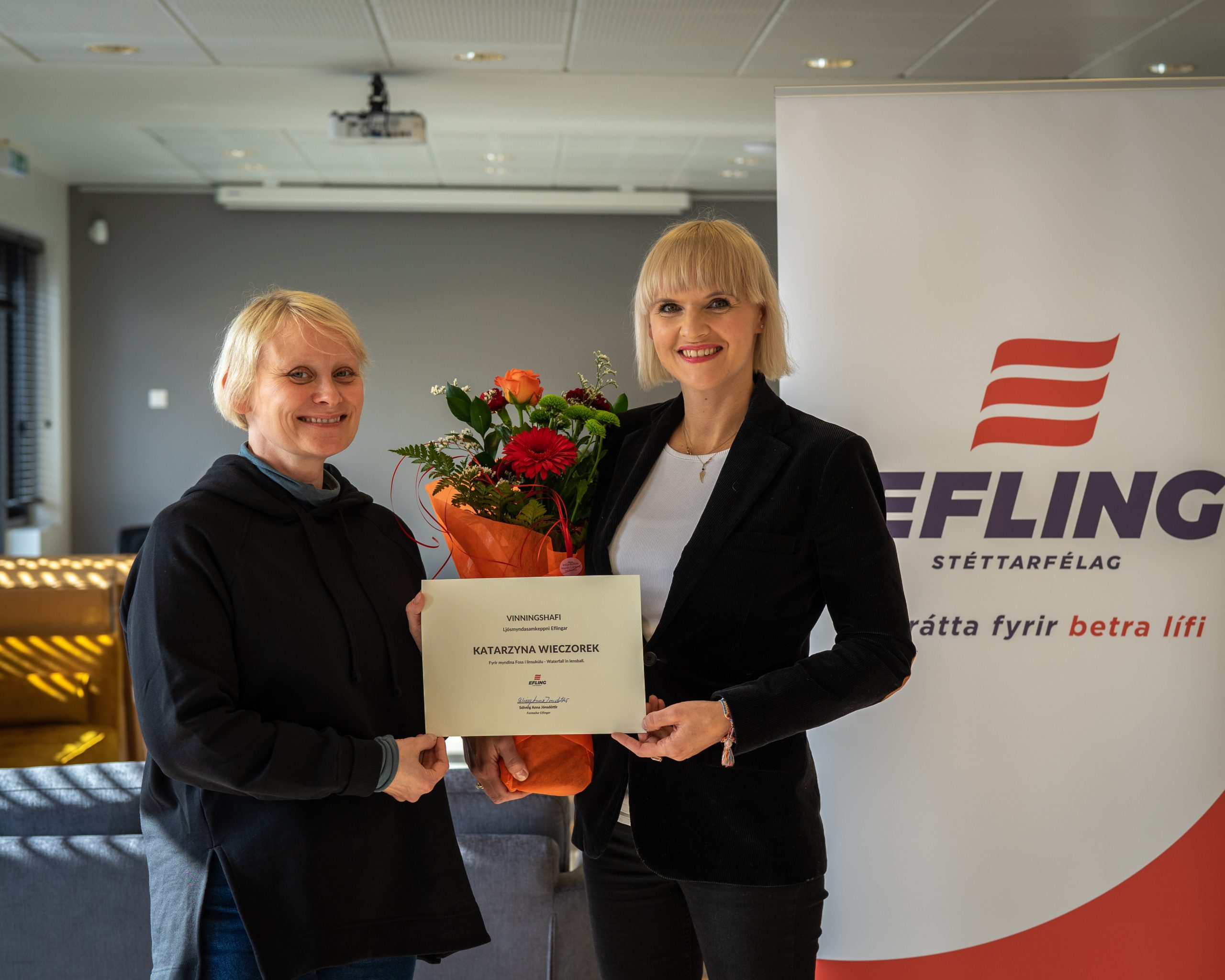 Zwycięzca konkursu fotograficznego Eflingu - Efling stéttarfélag