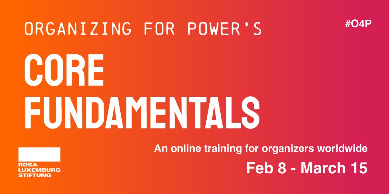 A Course on the Fundamentals of Labour Organizing - Efling stéttarfélag