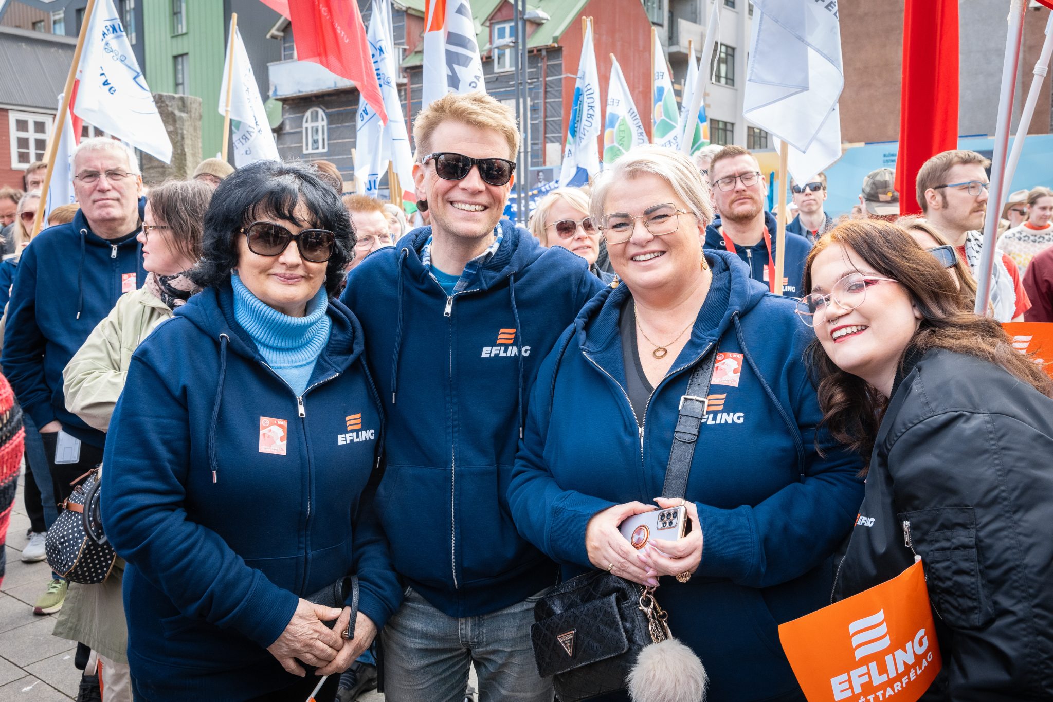 Myndir frá kröfugöngu og fjölskylduhátíð Eflingar 1. maí - Efling ...