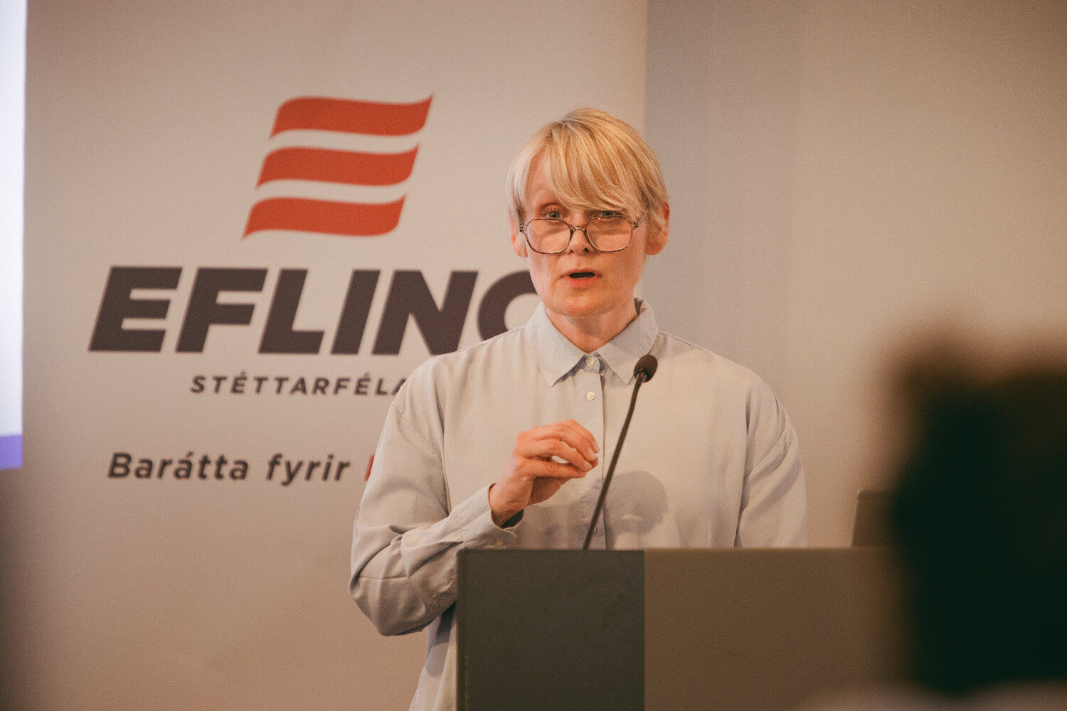 Sólveig Anna Re-elected Unopposed as Chair of Efling - Efling stéttarfélag